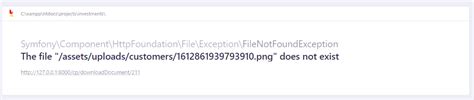 Php Laravel 728 The File Does Not Exist Error Stack Overflow