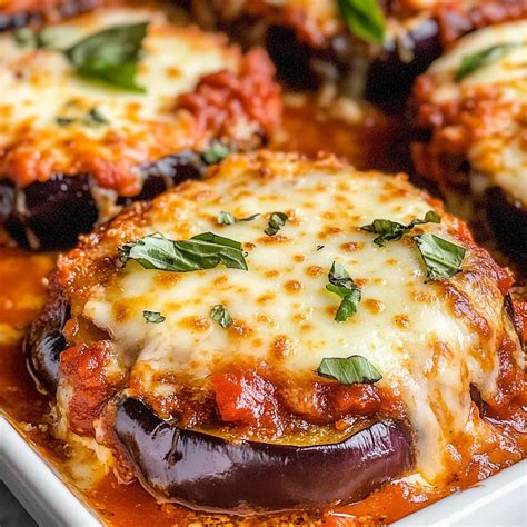 Baked Eggplant Parmesan