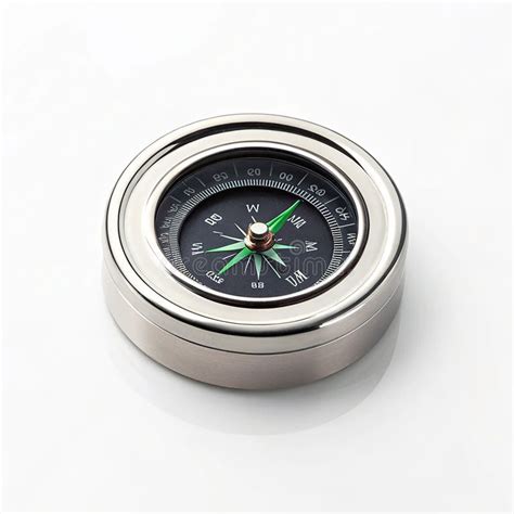Magnetic Dashboard Compass For Cars Stock Illustration Illustration Of Navigation Isolated