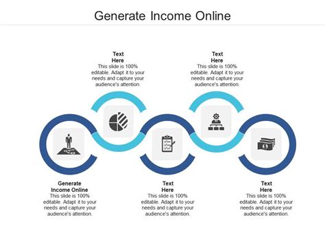 Generate Income Online Ppt Powerpoint Presentation Styles Outfit Cpb Presentation Graphics