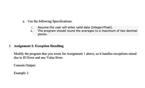 Solved 2 Assignment 1 Average Of Numbers Design And Write