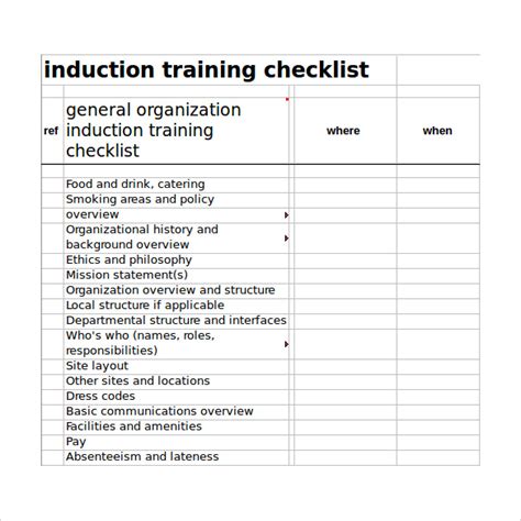 excel template detailed design review checklist excel template xls minga