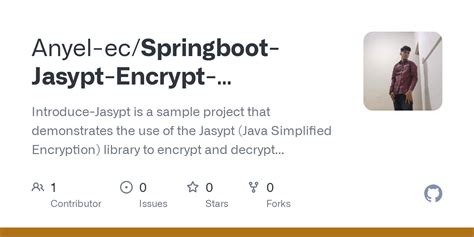 Github Anyel Ecspringboot Jasypt Encrypt Properties Introduce