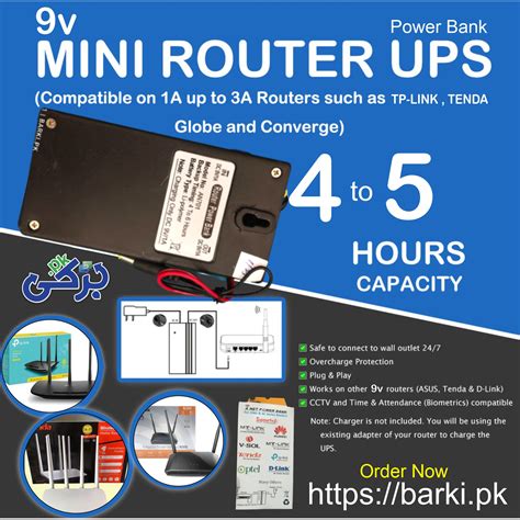 12v Router Power Bank Premium Quality Slim Design Auto Cut Off Technology 12v Router And Media