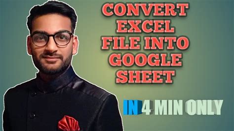 Convert Excel Into Google Sheet With Simple Trick YouTube
