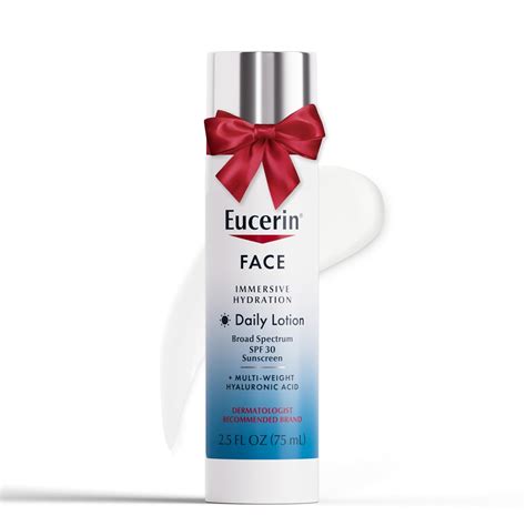 Eucerin Face Immersive Hydration Daily Face Lotion Broad Spectrum Spf 30 Only 1291