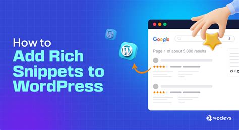 How To Add Rich Snippets To WordPress WeDevs