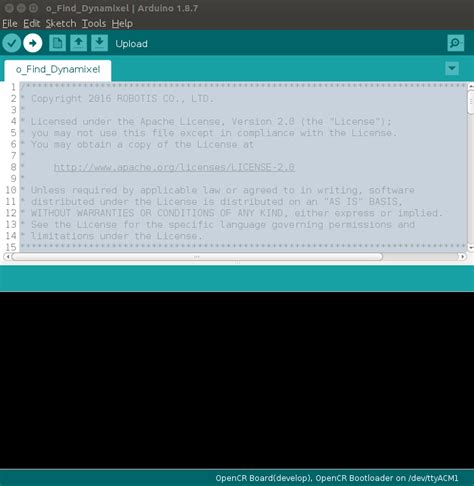 DYNAMIXEL Workbench