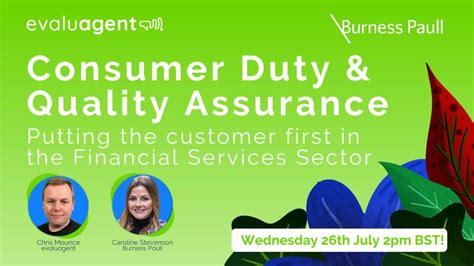 Kelly Gibb On Linkedin Webinar Consumerduty Qa Qaprocess Qualityassurance