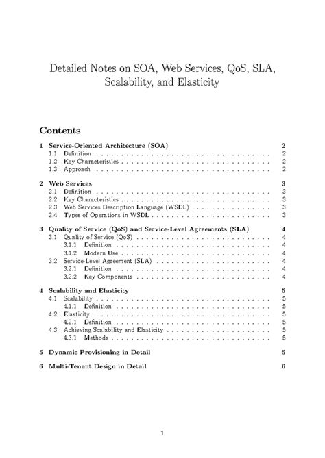 cc soa soa detailed notes on soa web services qos sla