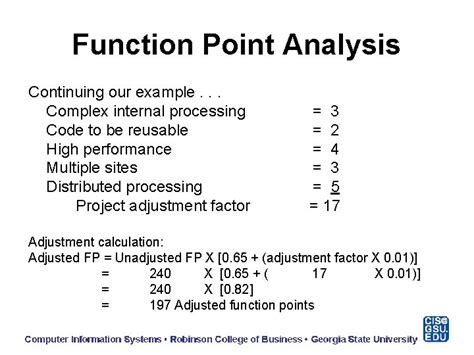 Function Point Analysis What Is Function Point Analysis