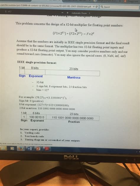 Solved This Problem Concerns The Design Of A Bit Chegg Com