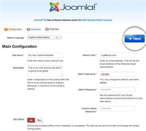 Install Joomla Step By Step Installation Of Joomla