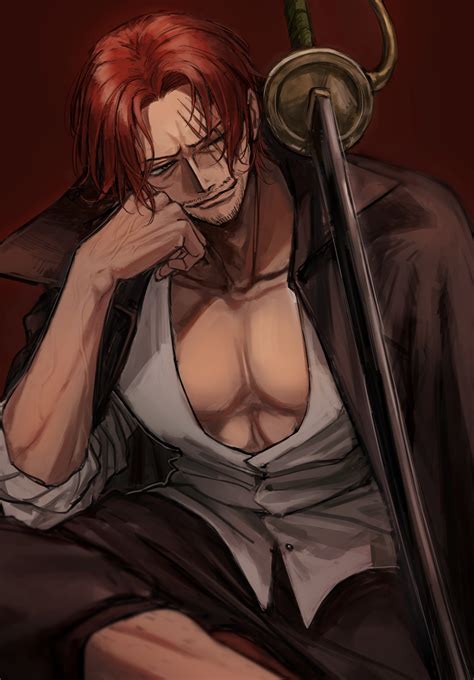 Shanks One Piece Drawn By Rokurnshu003 Danbooru