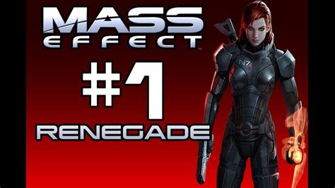 Lets Play Mass Effect Renegade 1 Intro Youtube