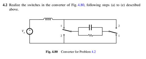 Solved In Problems To And The Input Voltage Vg Chegg Com