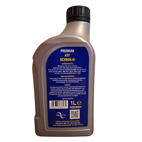 Premium ATF Dexron-III 1L gibt es jetzt bei michas-teile-shop.de
