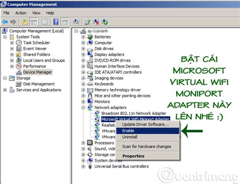 Broadcast Wifi On Your Computer Using Virtual Router