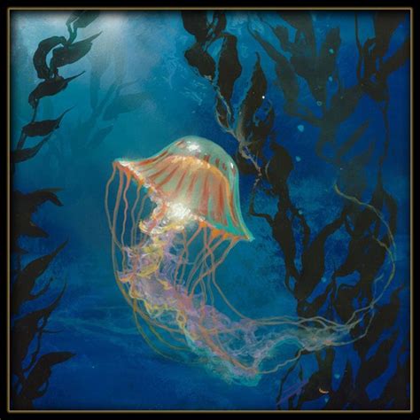 Dale Terbush Jellyfish Pictures Ocean Art Underwater Flowers
