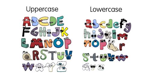 Alphabet Lore Letters (Uppercase And Lowercase - YouTube