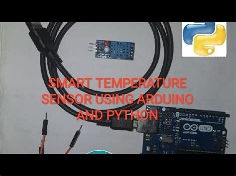 Smart Temperature And Humidity Sensor Using Arduino And Python Program YouTube