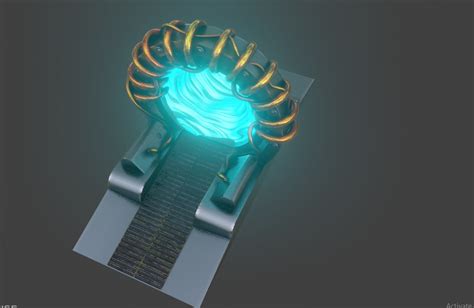 Sci Fi Portal 3d Model Turbosquid 1409282