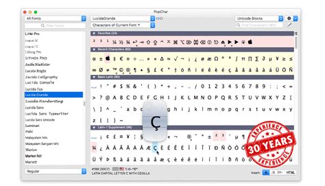 PopChar For MacOS Revved To Version MacTech