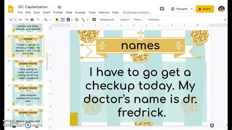 Capitalization Youtube