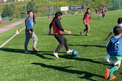 親子サッカーを開催しました