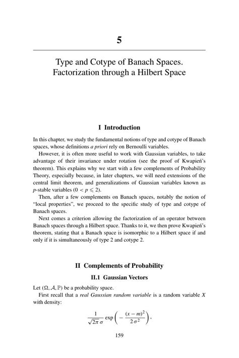 type and cotype of banach spaces factorization through a hilbert space