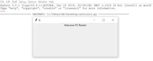 Python GUI Programming With Tkinter - BTech Geeks