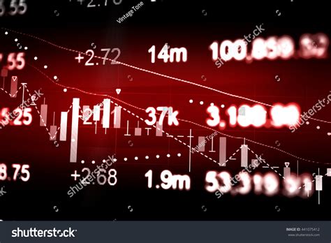 Stock Market Chart Which Represented By Stock Photo Shutterstock