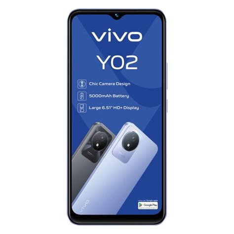 Vivo Y02 Orchid Blue 32gb Dual Sim Pnp