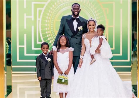Draymond Green Hazel Renee Wedding 60 Photos