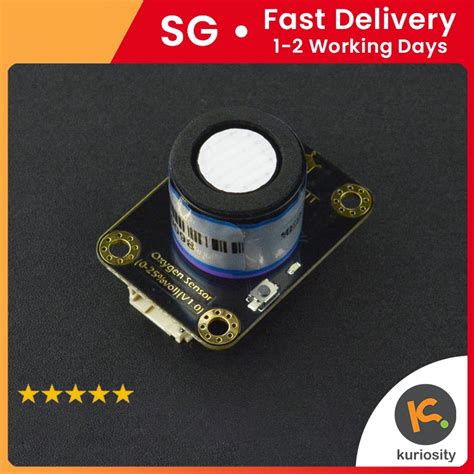Gravity Electrochemical Oxygen Sensor 0 25vol I2c Shopee Singapore