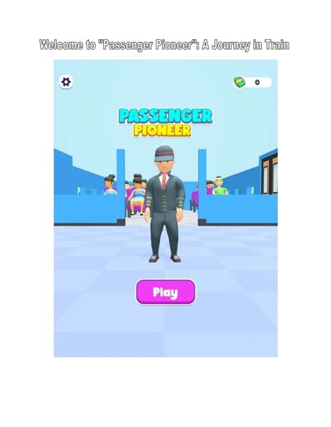 Ppt Welcome To Passenger Pionner Powerpoint Presentation Free Download Id12605765