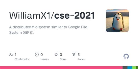 GitHub WilliamX1 Cse 2021 A Distributed File System Similar To Google File System GFS