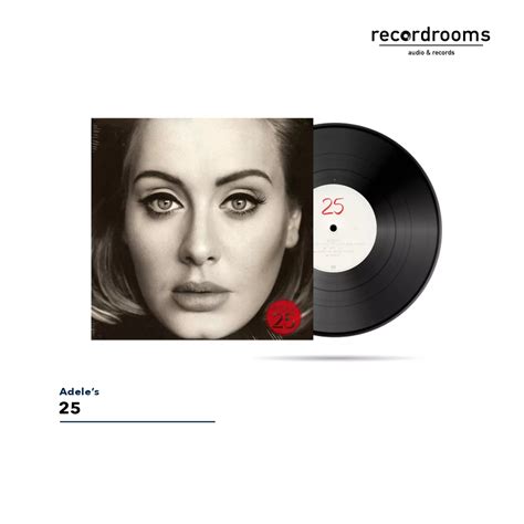 พร้อมส่ง แผ่นเสียง Adele 25 Vinyl Lp Shopee Thailand