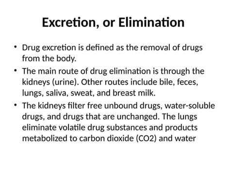 Pharmacology Metabolismpptx In Pharmacology Ppt