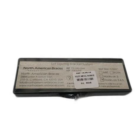 Selfy Passive Self Ligating Bracket At ₹ 2500box Lucknow Id 2850013100430