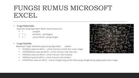 PRESENTASI APLIKASI PENGOLAH SPREADSHEET Pptx