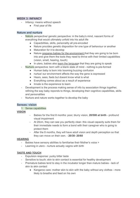 Infancy And Social Development Psyc1030 Introduction To Psychology Developmental Social