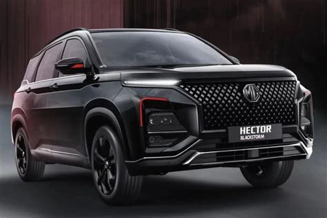 Mg Hector Blackstorm Edition Launched In India Incpak