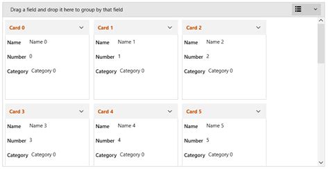 Customizing Cards Telerik UI For WPF