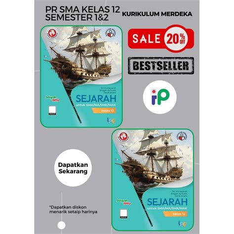 Jual Buku Pr Lks Kurmer Sejarah Wajib Kelas XII SMA MA Semester Kurikulum Merdeka Intan