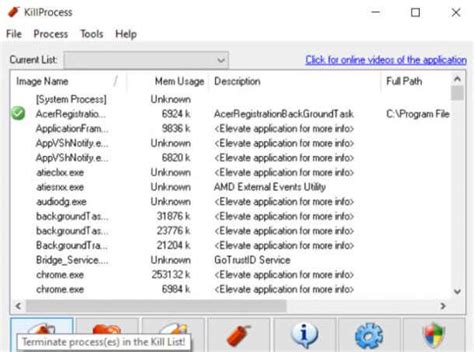 How To Kill A Process In Windows