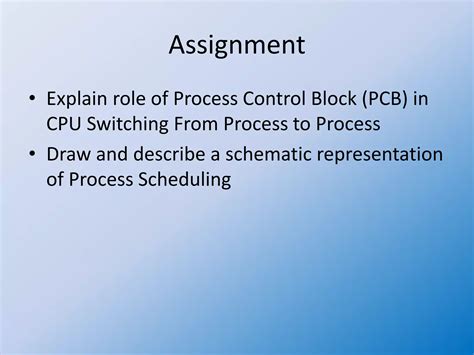 Operating System 18 Process Creation And Termination Pptx