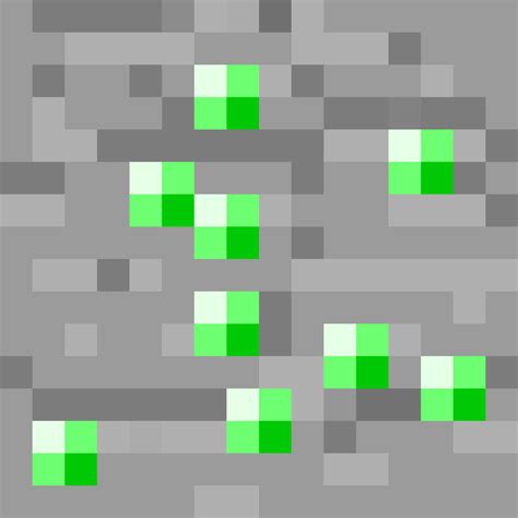 Pixilart Emerald Ore Minecraft By Logans Art