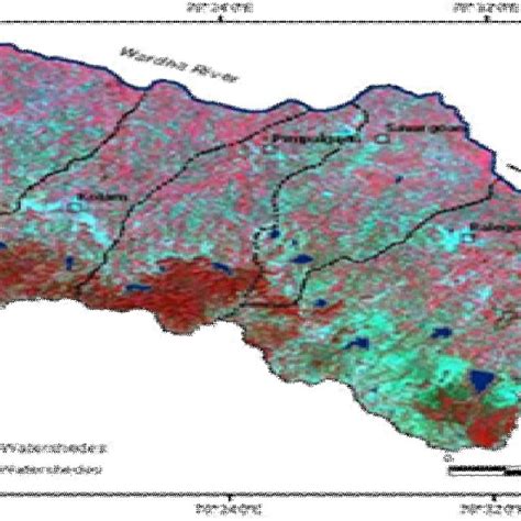 Fig No 03 Satellite Imaginary Irs Liss Iii False Color Composite Data Download Scientific
