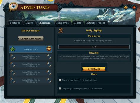 Missing Extend Option For Daily Challenges Rrunescape